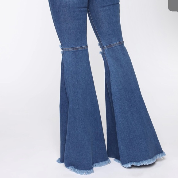 Fashion Nova | Pants & Jumpsuits | Womans High Rise Bell Bottom Jeans ...